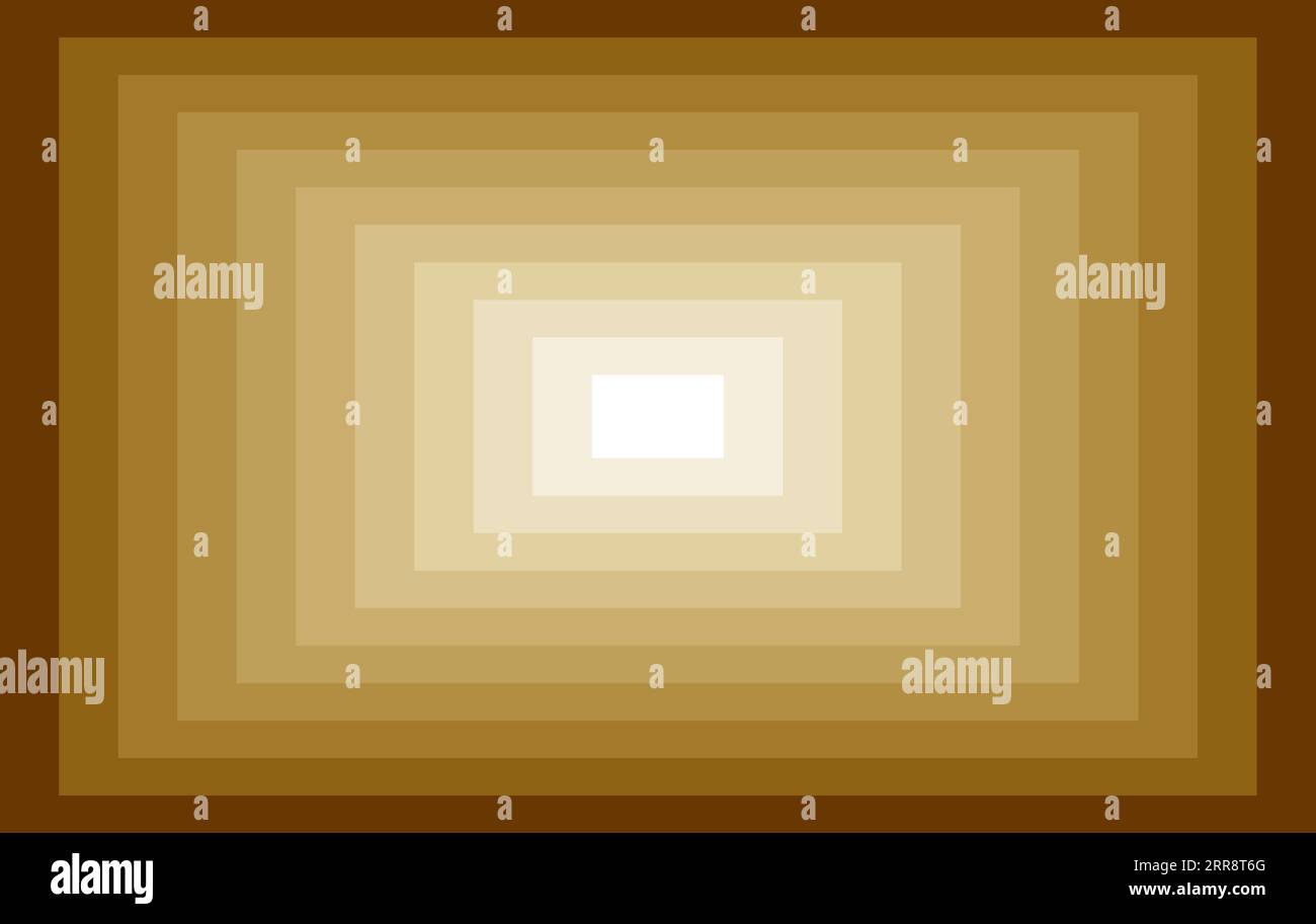 Illustration of Gradient Golden Brown Colored Abstract 3D Multiple ...