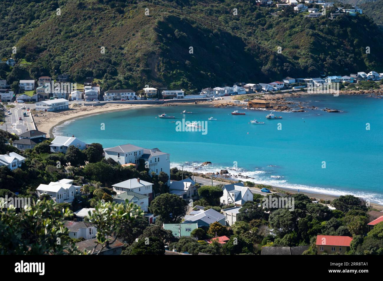 Beauty island fishing boats hi-res stock photography and images - Alamy