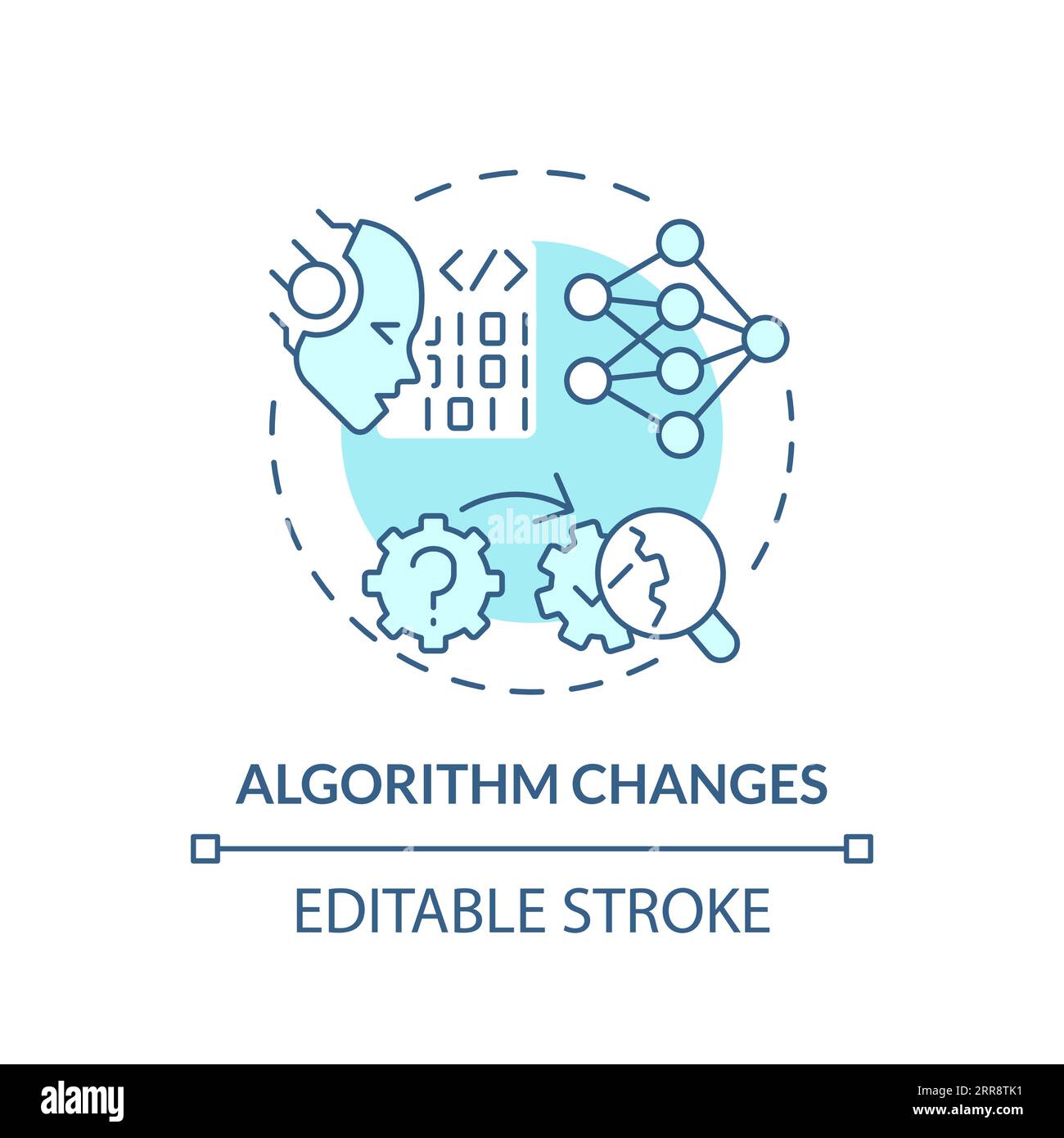 Algorithm changes hi-res stock photography and images - Alamy