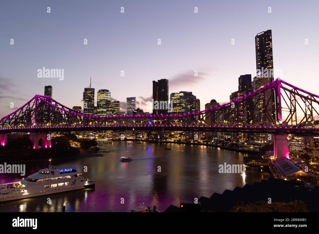 Brisbane wharf ferry hi-res stock photography and images - Alamy