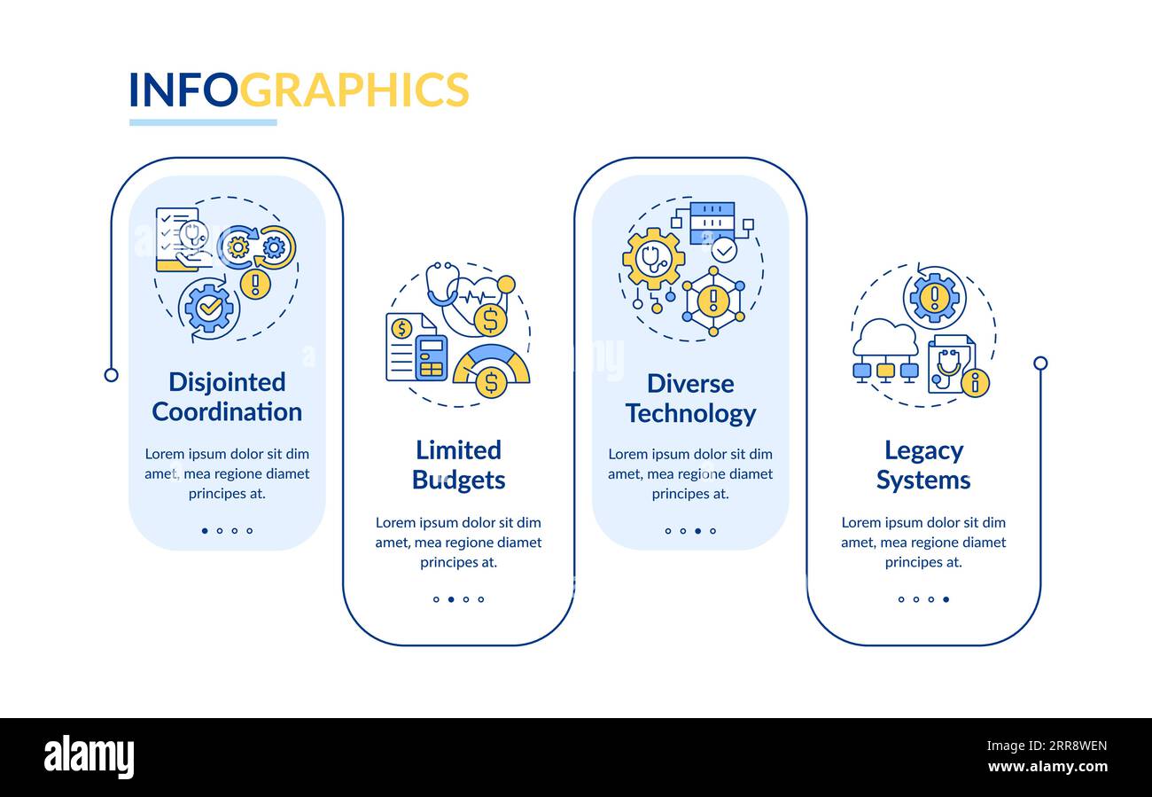 Colorful HIR layout with linear icons Stock Vector Image & Art - Alamy