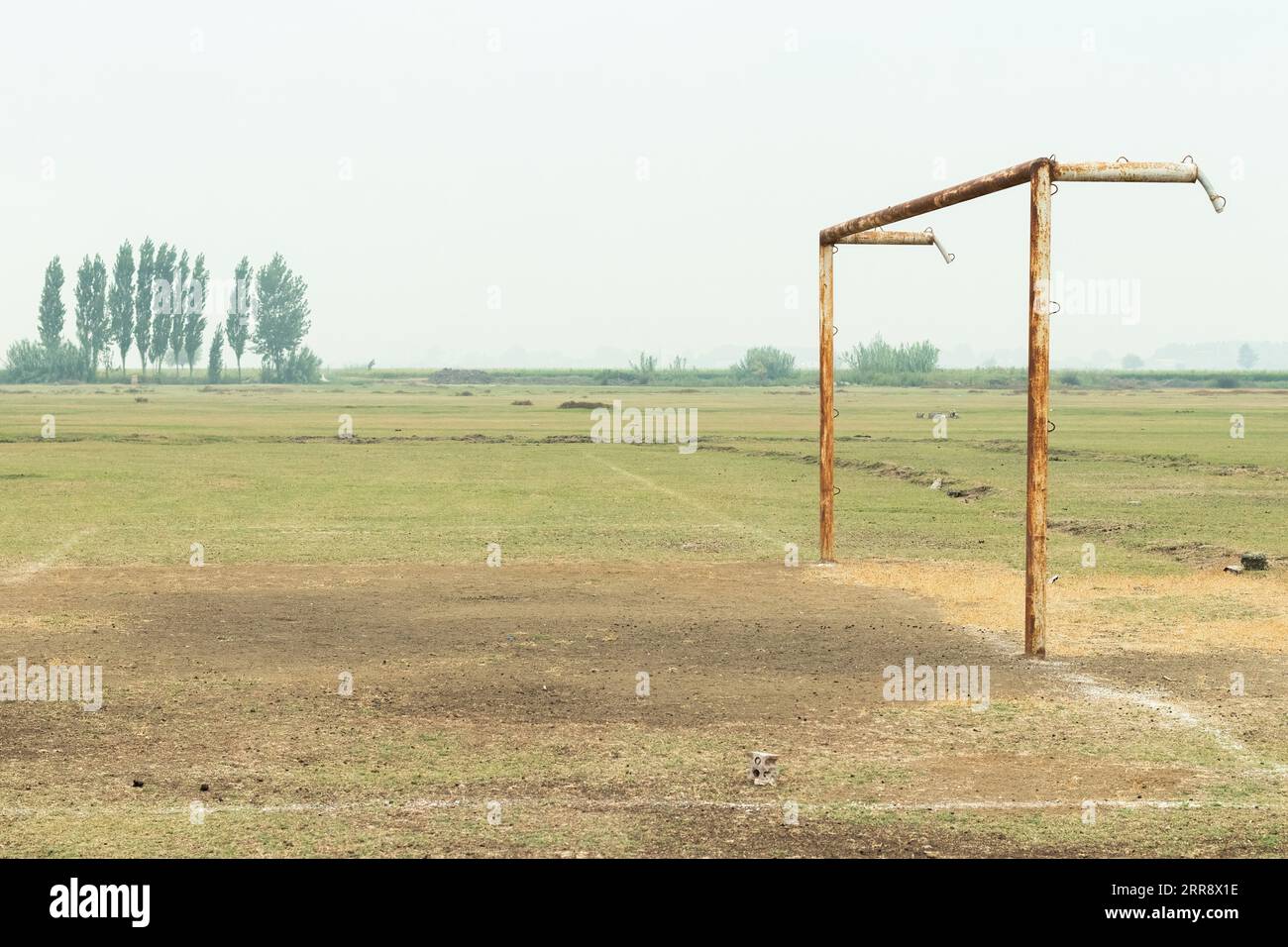 Old soccer field hi-res stock photography and images - Alamy