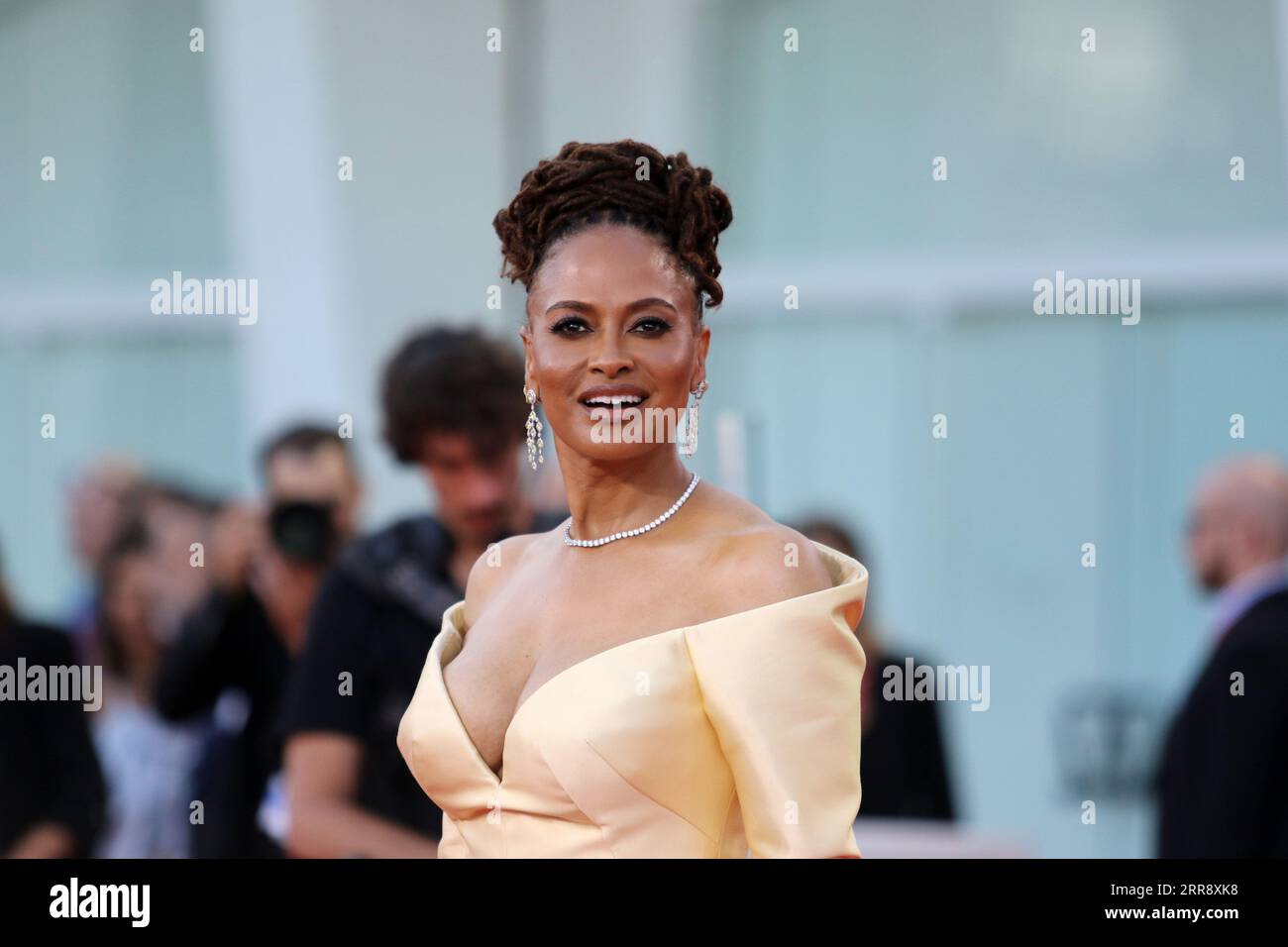 Italy, Lido di Venezia, September 06, 2023: The director Ava DuVernay attends a red carpet for ...