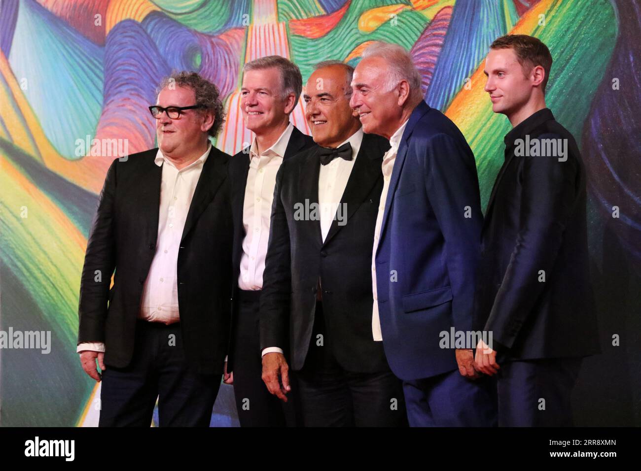 Italy, Lido di Venezia, September 06, 2023: Colm Meaney, Robert Lorenz ...