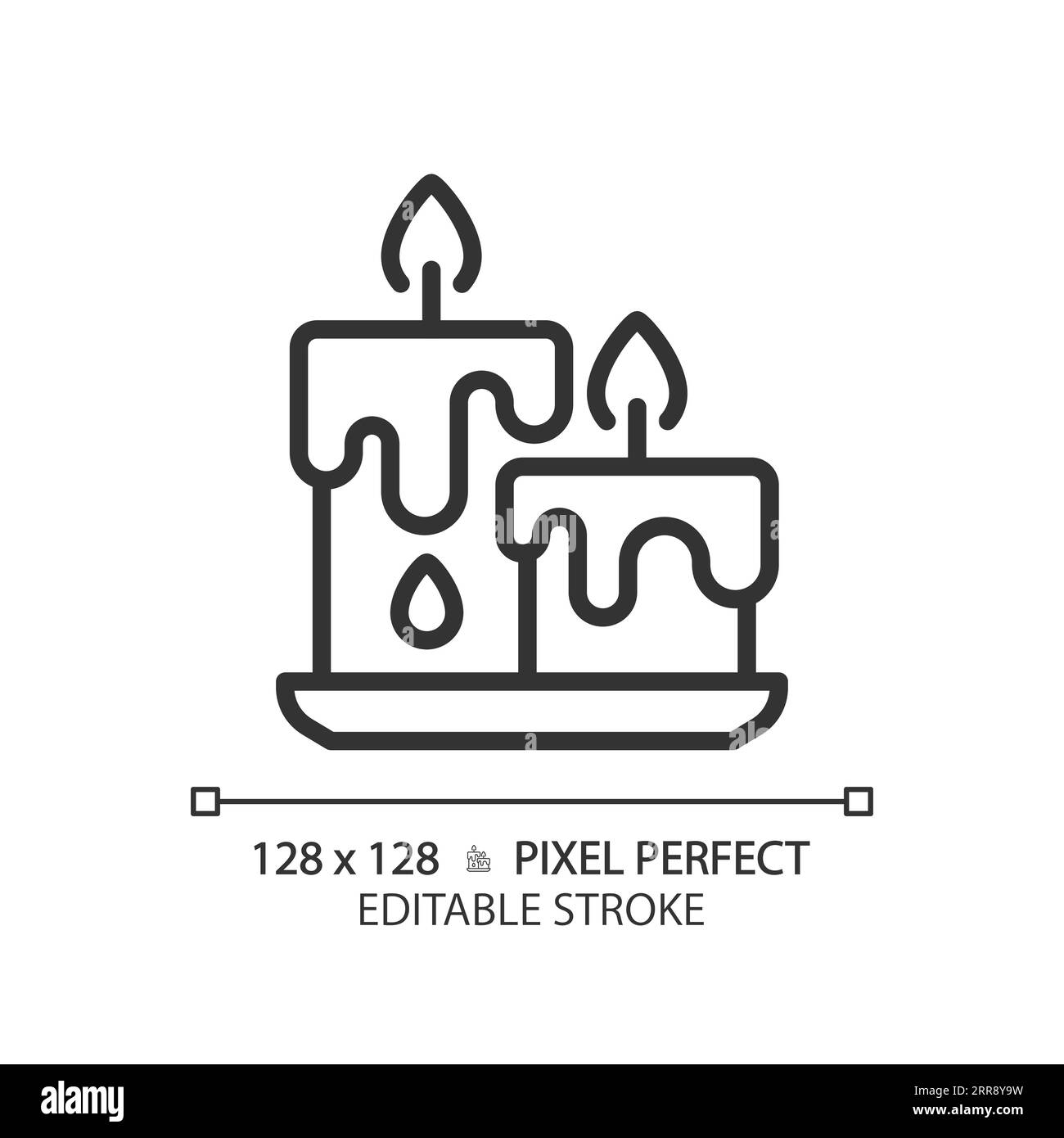 Customizable candle design hi-res stock photography and images - Alamy