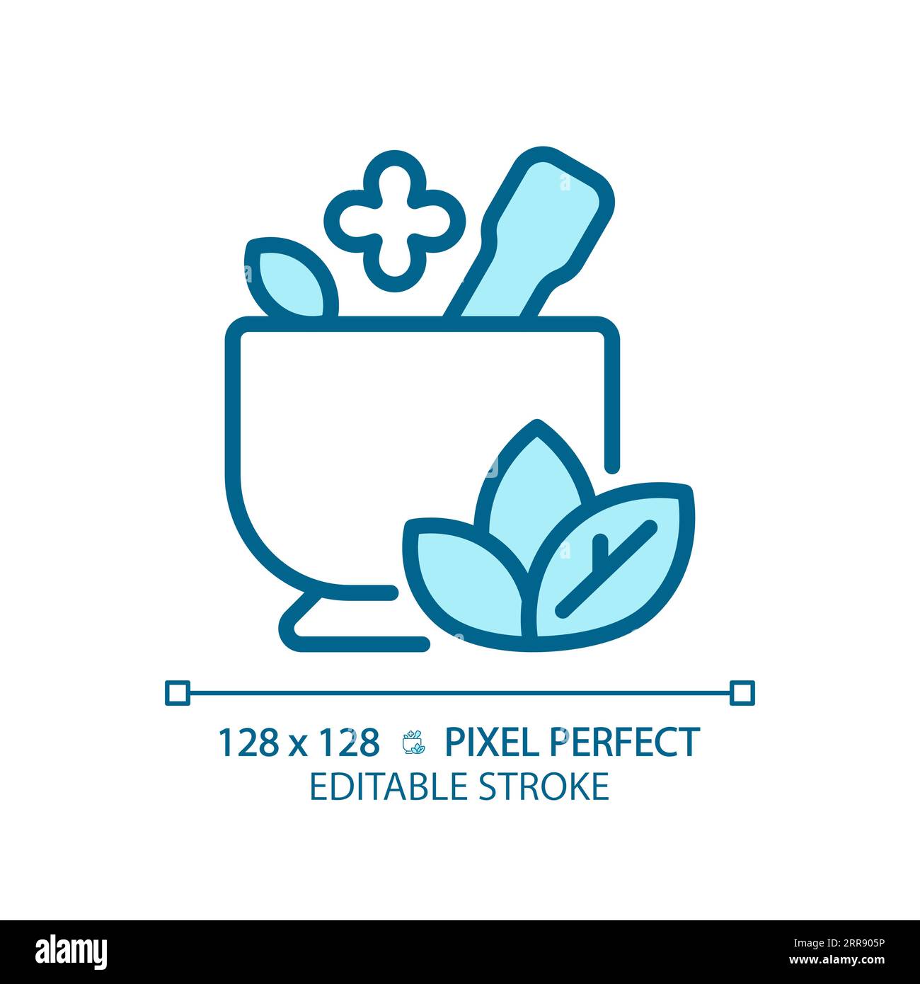 Symbol homeopathy line icon Stock Vector Images - Alamy