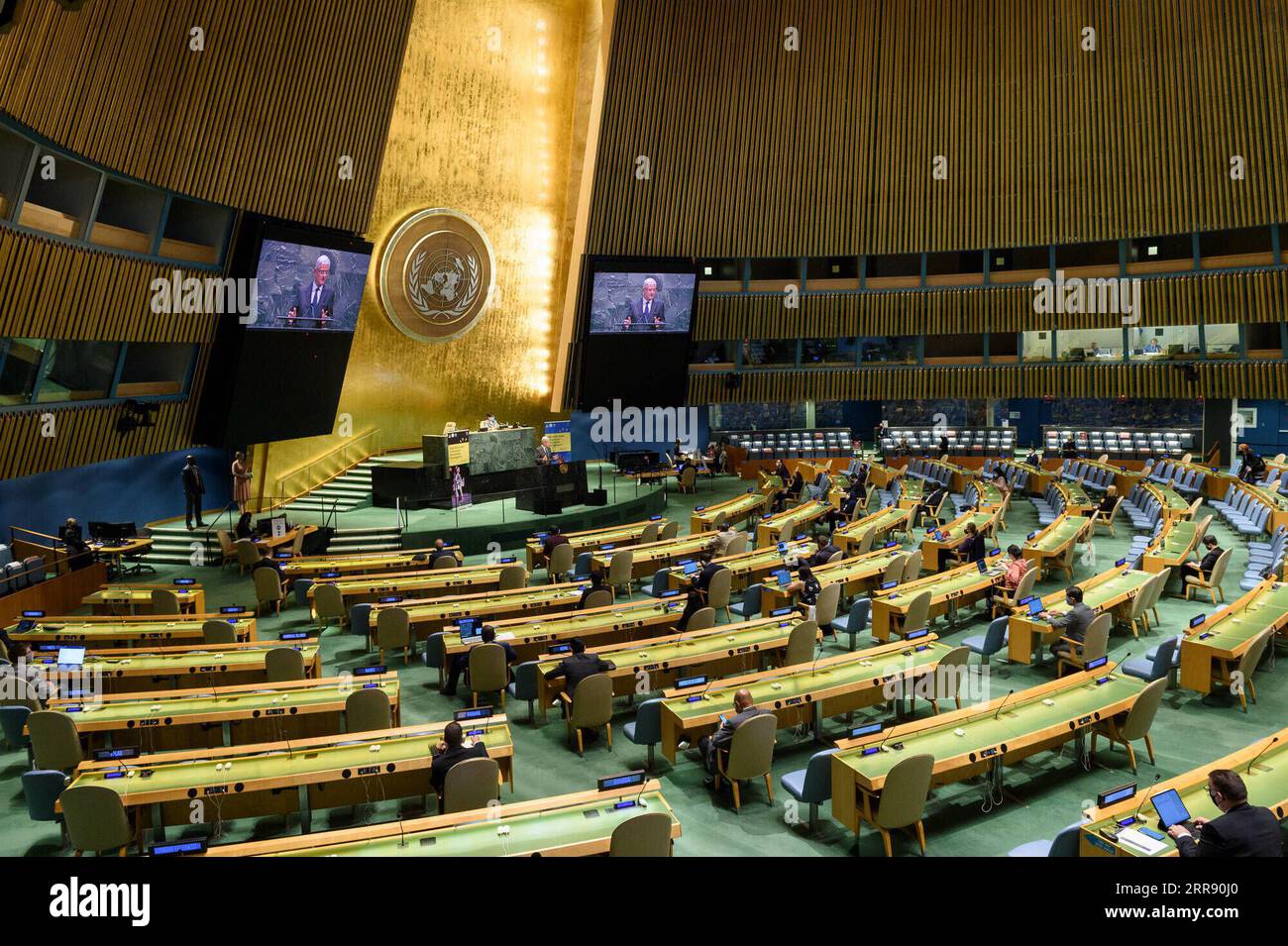 210521 -- UNITED NATIONS, May 21, 2021 -- President of the 75th session ...