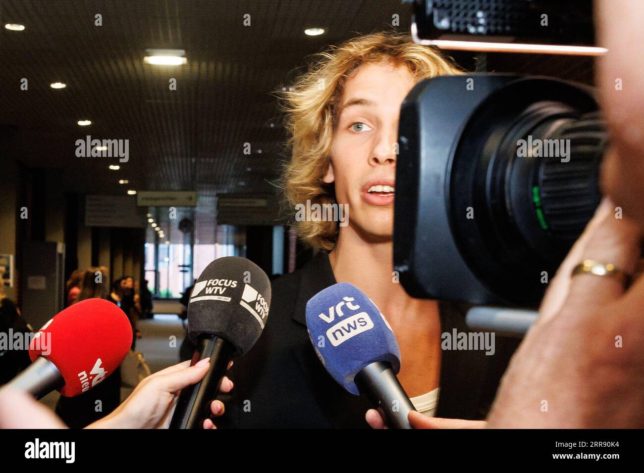 YouTuber Acid (Nathan Vandergunst) pictured during the start of the ...