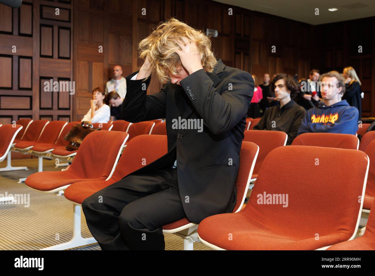 YouTuber Acid (Nathan Vandergunst) pictured during the start of the ...