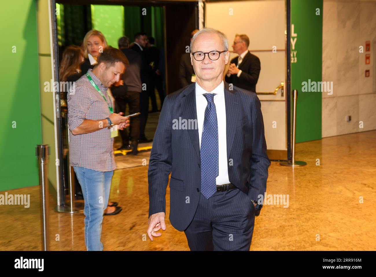 Berlin, Germany. 07th Sep, 2023. Soccer: European Club Association (ECA ...