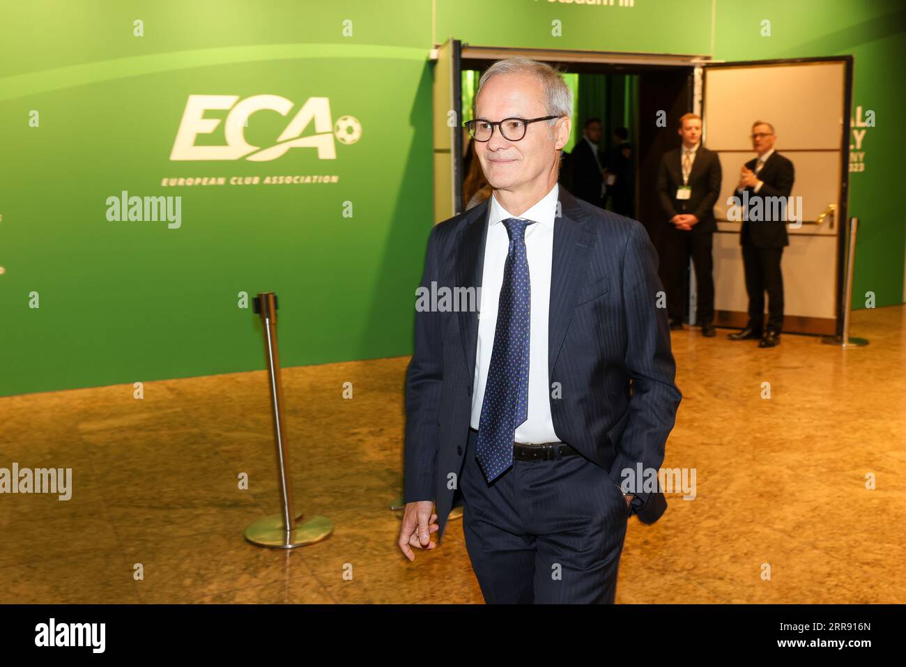 Berlin, Germany. 07th Sep, 2023. Soccer: European Club Association (ECA ...
