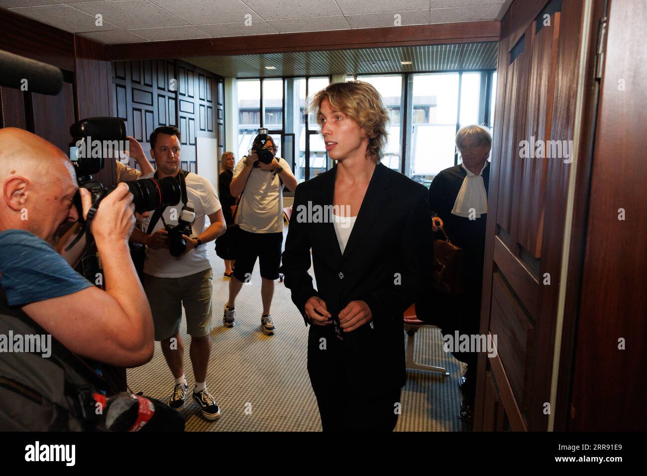 YouTuber Acid (Nathan Vandergunst) pictured during the start of the ...