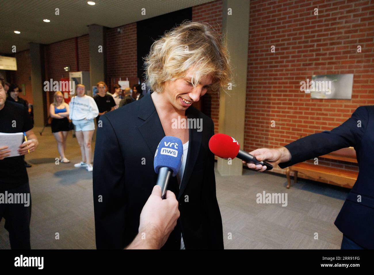 YouTuber Acid (Nathan Vandergunst) pictured during the start of the ...