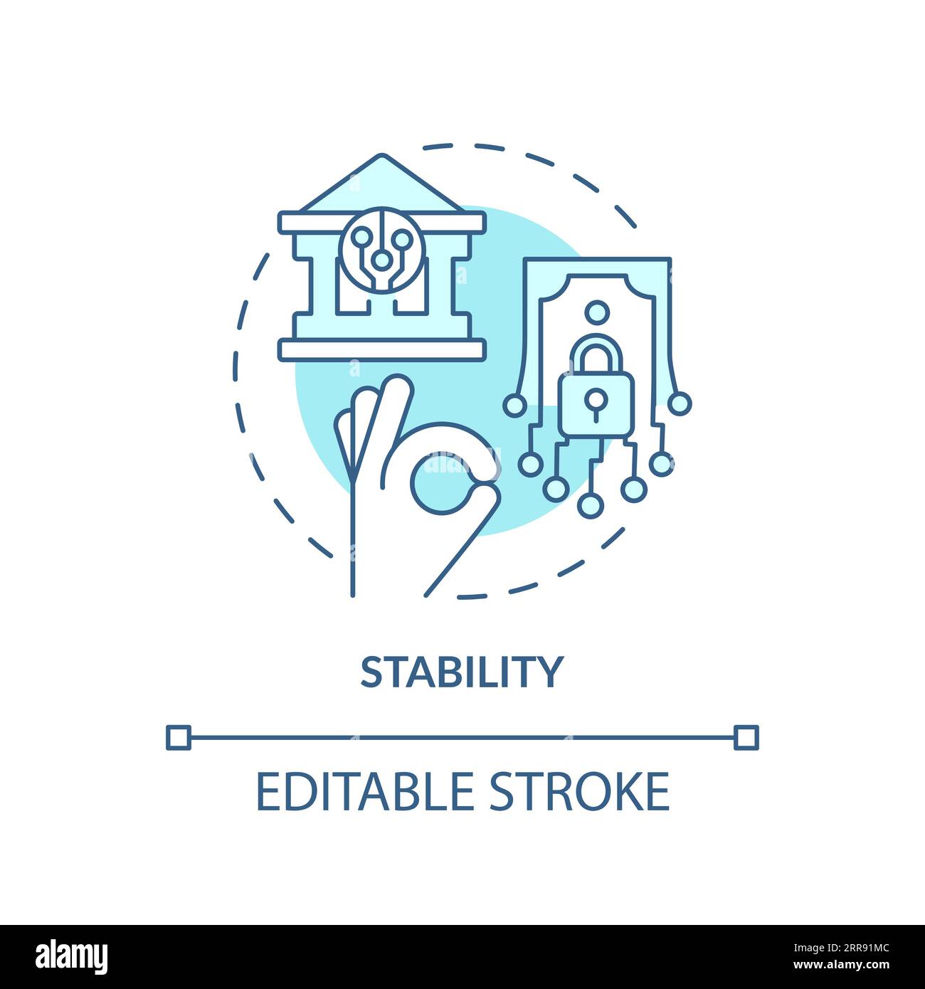 Cryptocurrency stability Cut Out Stock Images & Pictures - Alamy