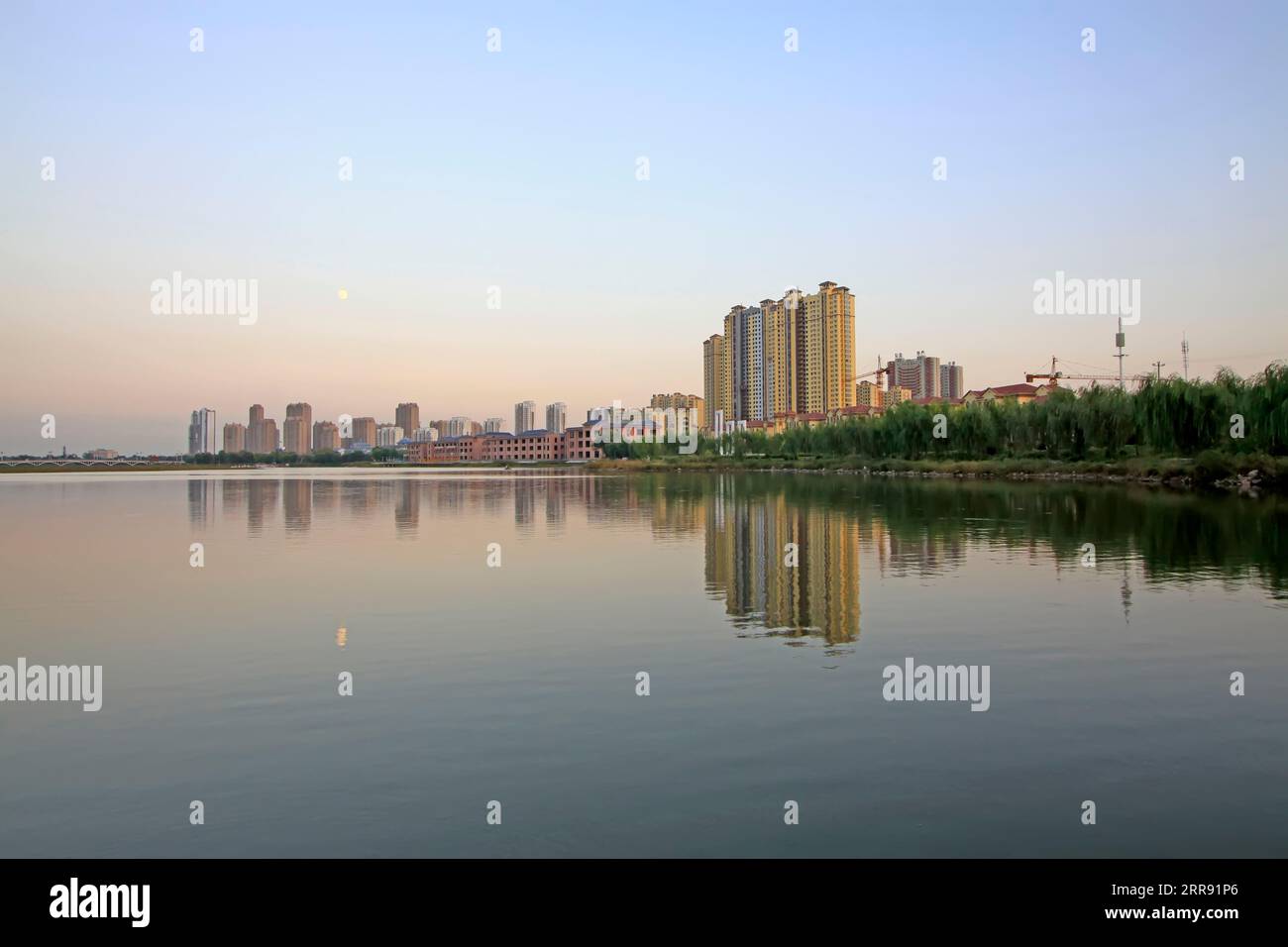 Urban construction scenery, China Stock Photo - Alamy
