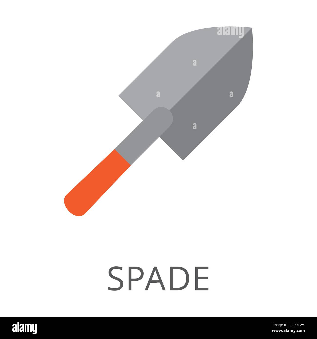 Wooden spade Stock Vector Images - Alamy