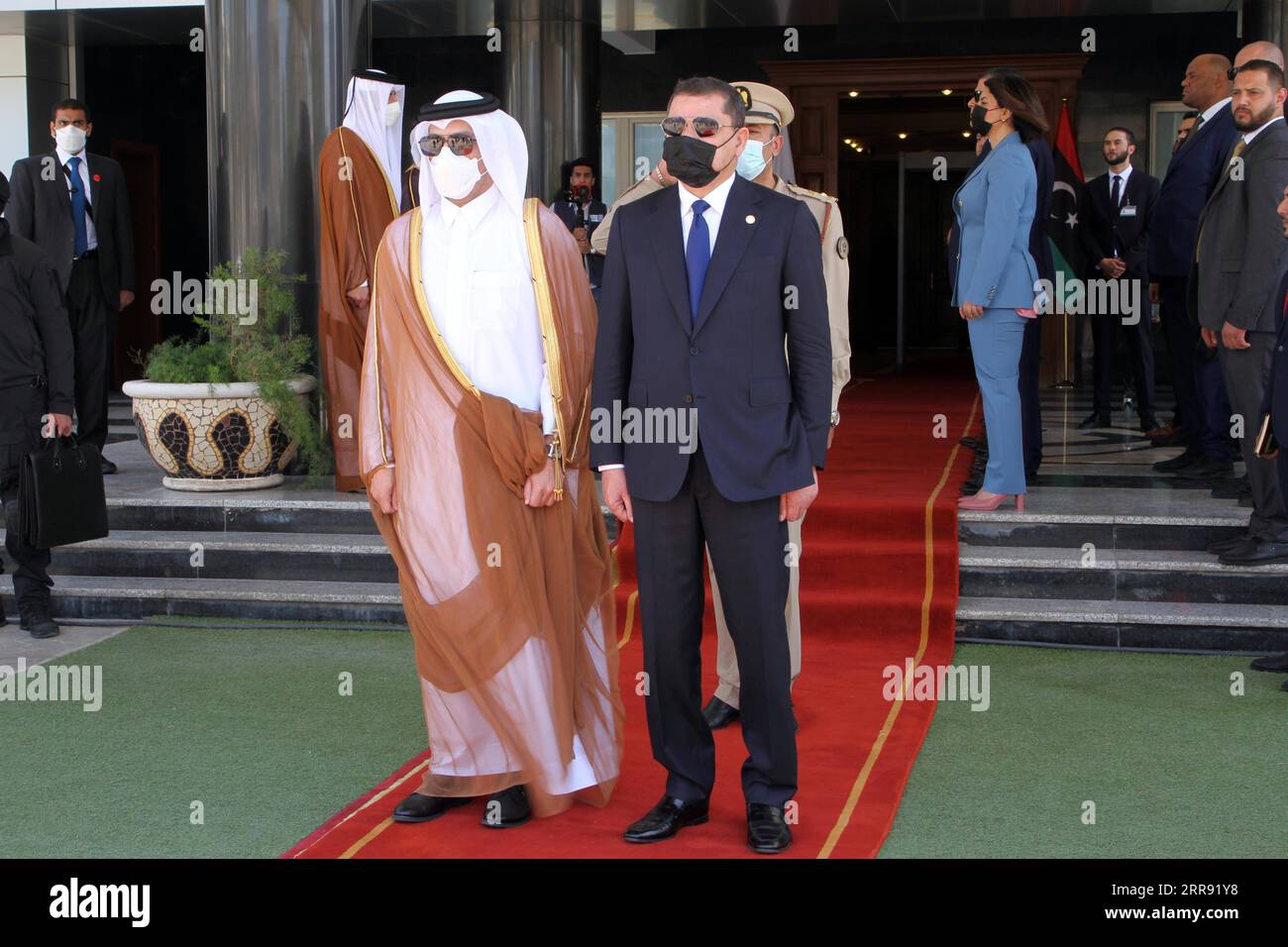 210524 -- TRIPOLI, May 24, 2021 -- Libyan Prime Minister Abdul Hamid ...