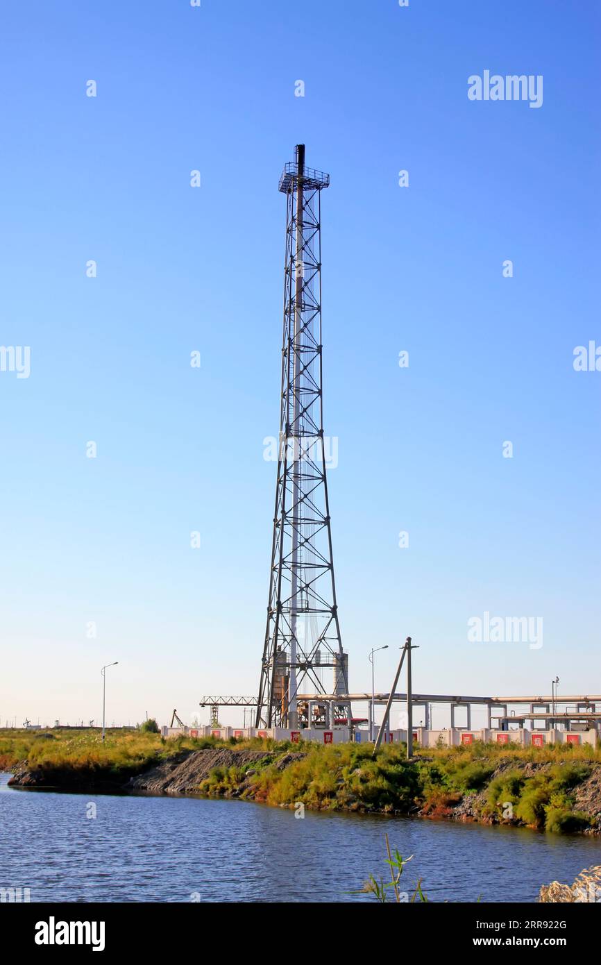 Pipe tower hi-res stock photography and images - Alamy