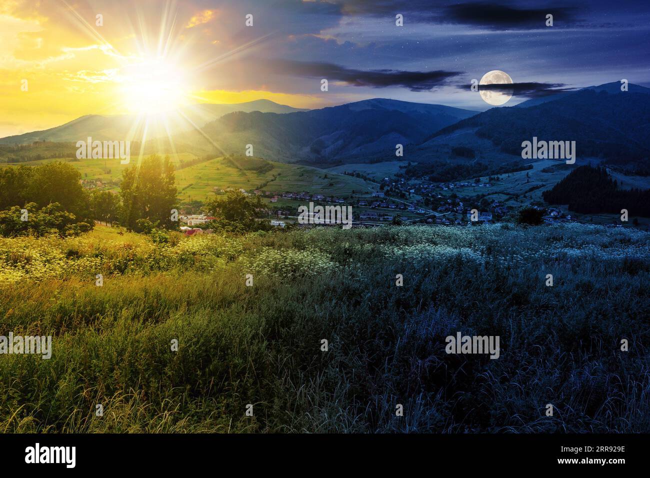 Epic moon sky clouds hi-res stock photography and images - Alamy