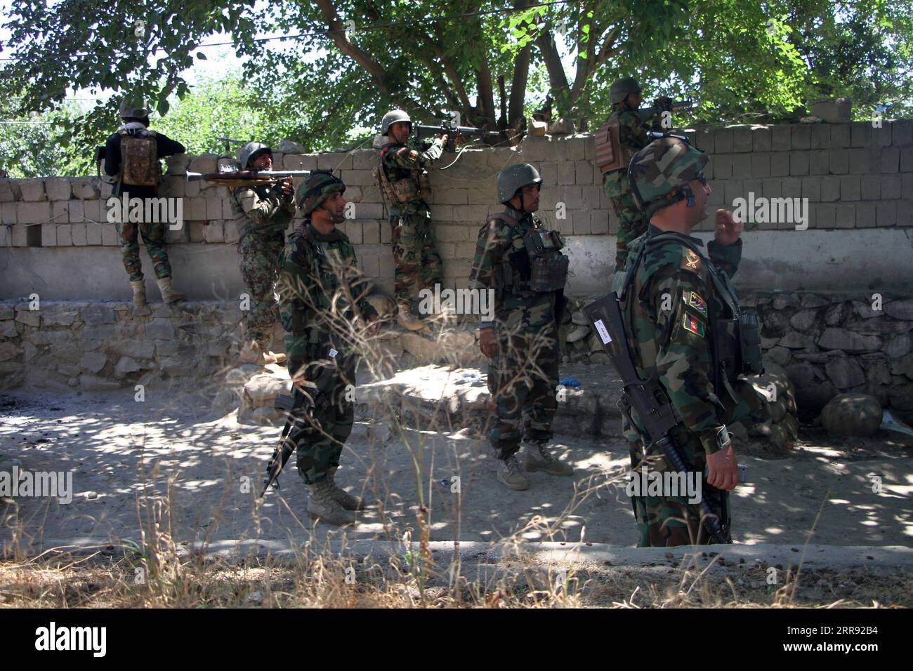 Afghanistan, Militäroperation gegen Taliban-Kämpfer in Mihtarlam 210524 ...