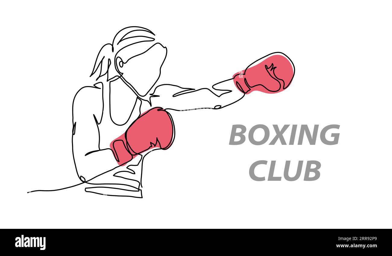 Boxing Gloves Drawing Punching