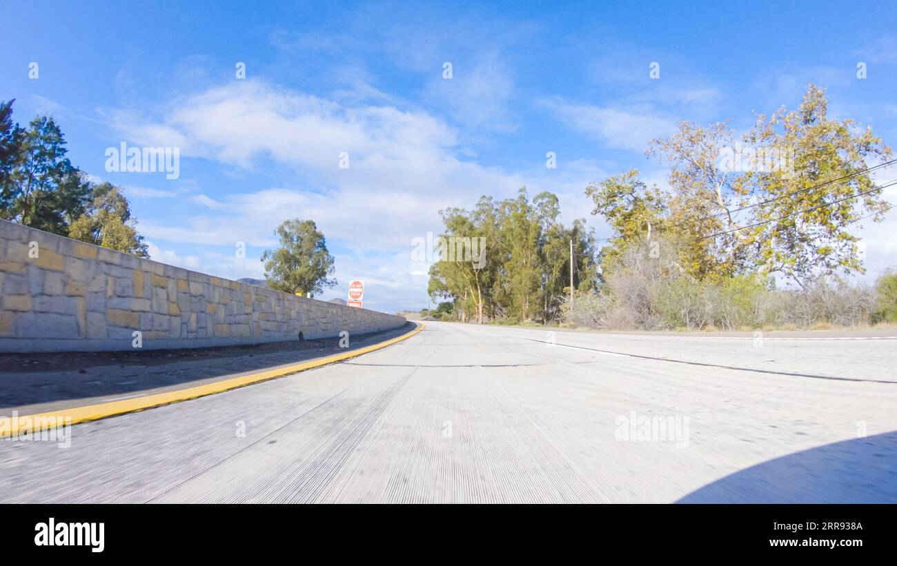 Highway 101 california pov hi-res stock photography and images - Alamy