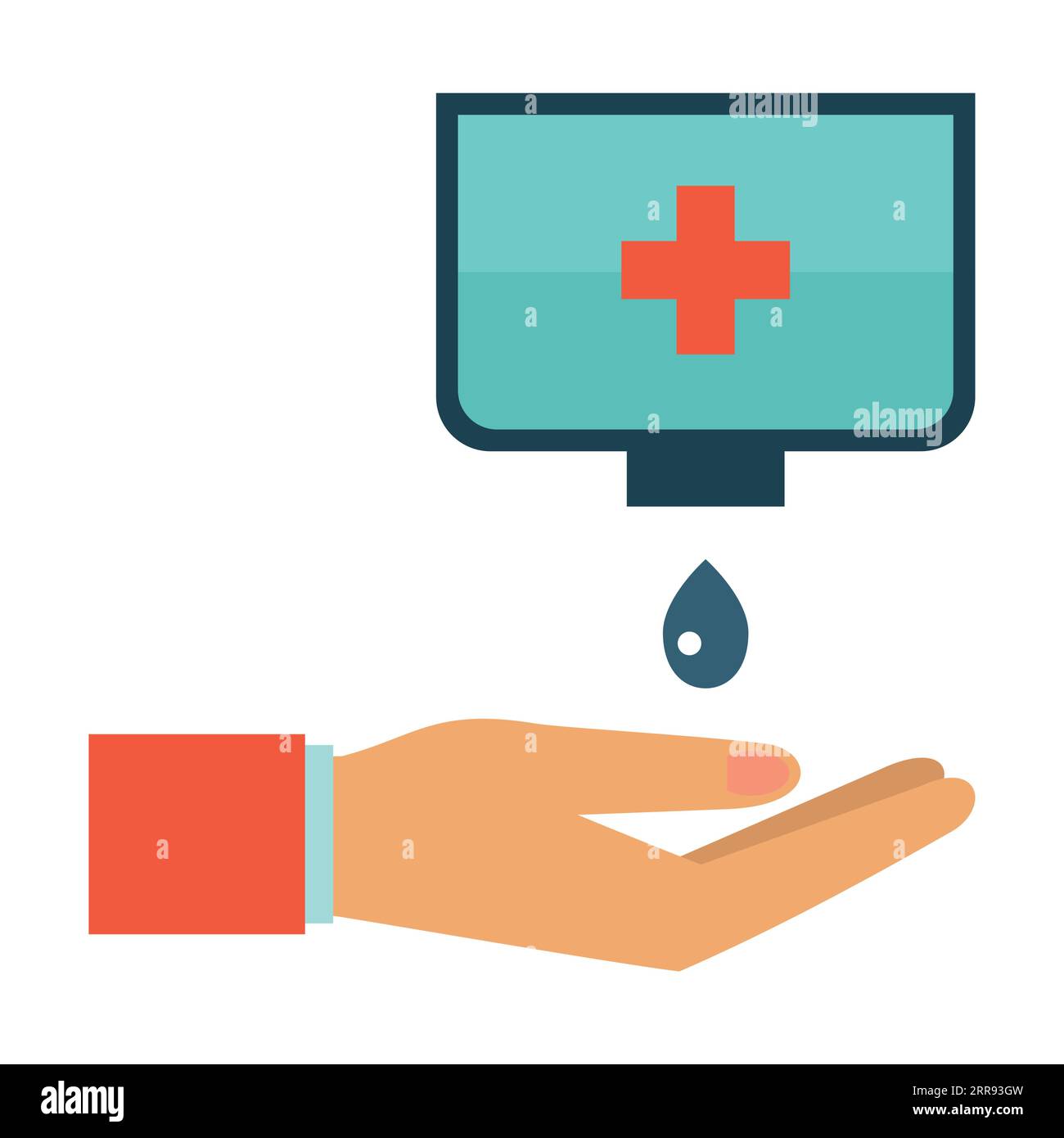 Drop of liquid soap vector Stock Vector Image & Art - Alamy