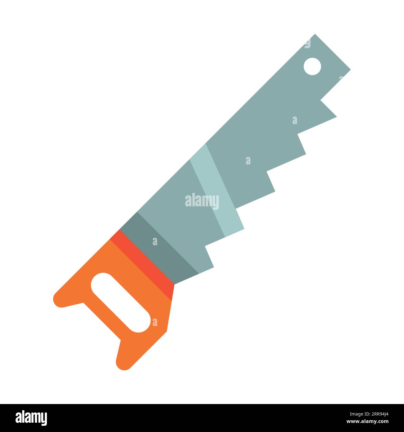 Hand saw or hacksaw for carpentry Stock Vector Image & Art - Alamy