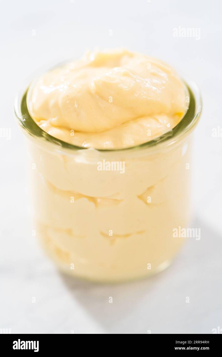 Cream Cheese Filling Stock Photo - Alamy