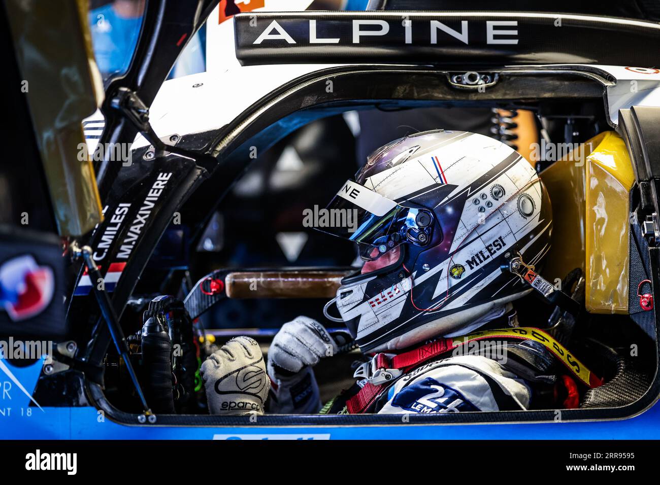 Oyama, Japon. 07th Sep, 2023. MILESI Charles (fra), Alpine Elf Team ...