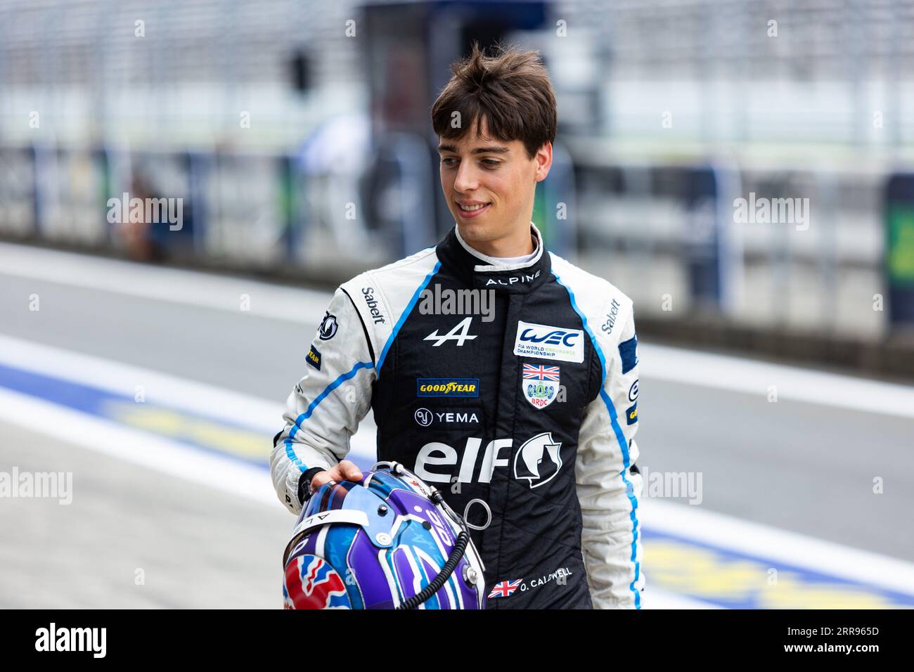 CALDWELL Oliver (gbr), Alpine Elf Team, Oreca 07 - Gibson, portrait ...