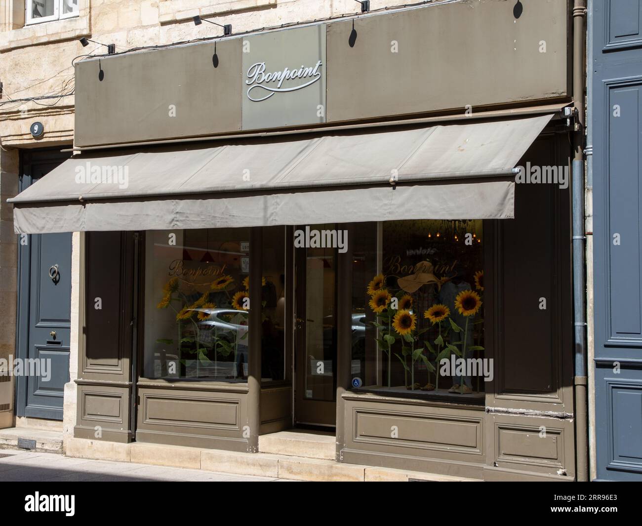 lyon , France - 08 30 2023 : bonpoint facade shop logo brand and text ...