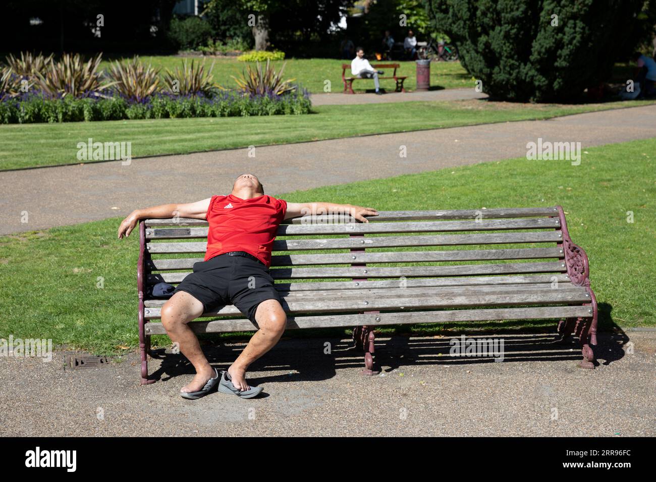 Enjoying the sunshine hi-res stock photography and images - Alamy
