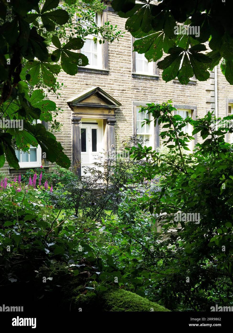 Haworth Parsonage home of the Brontë Family now a museum from the ...