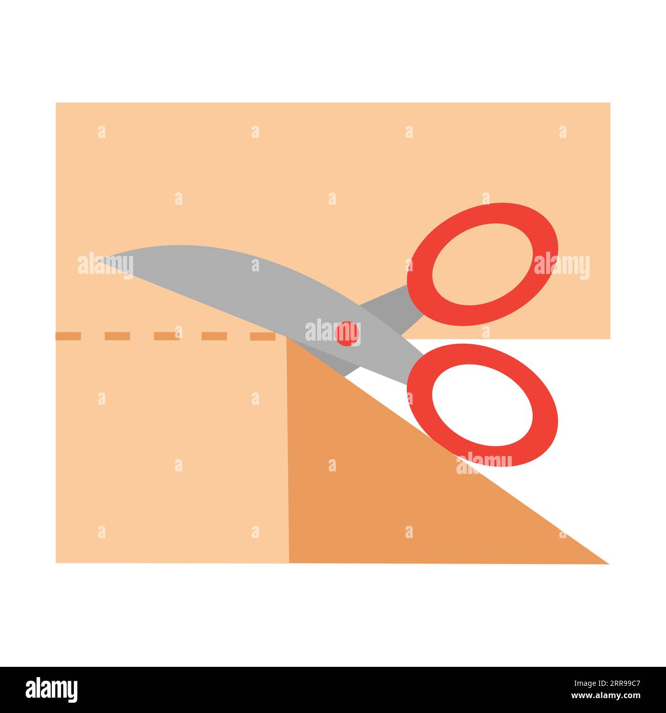 Sharp tailor scissors vector Stock Vector Image & Art - Alamy