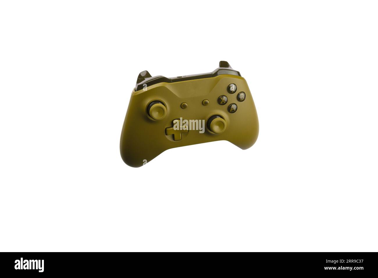 Yellow game controller joystick console hi-res stock photography and ...