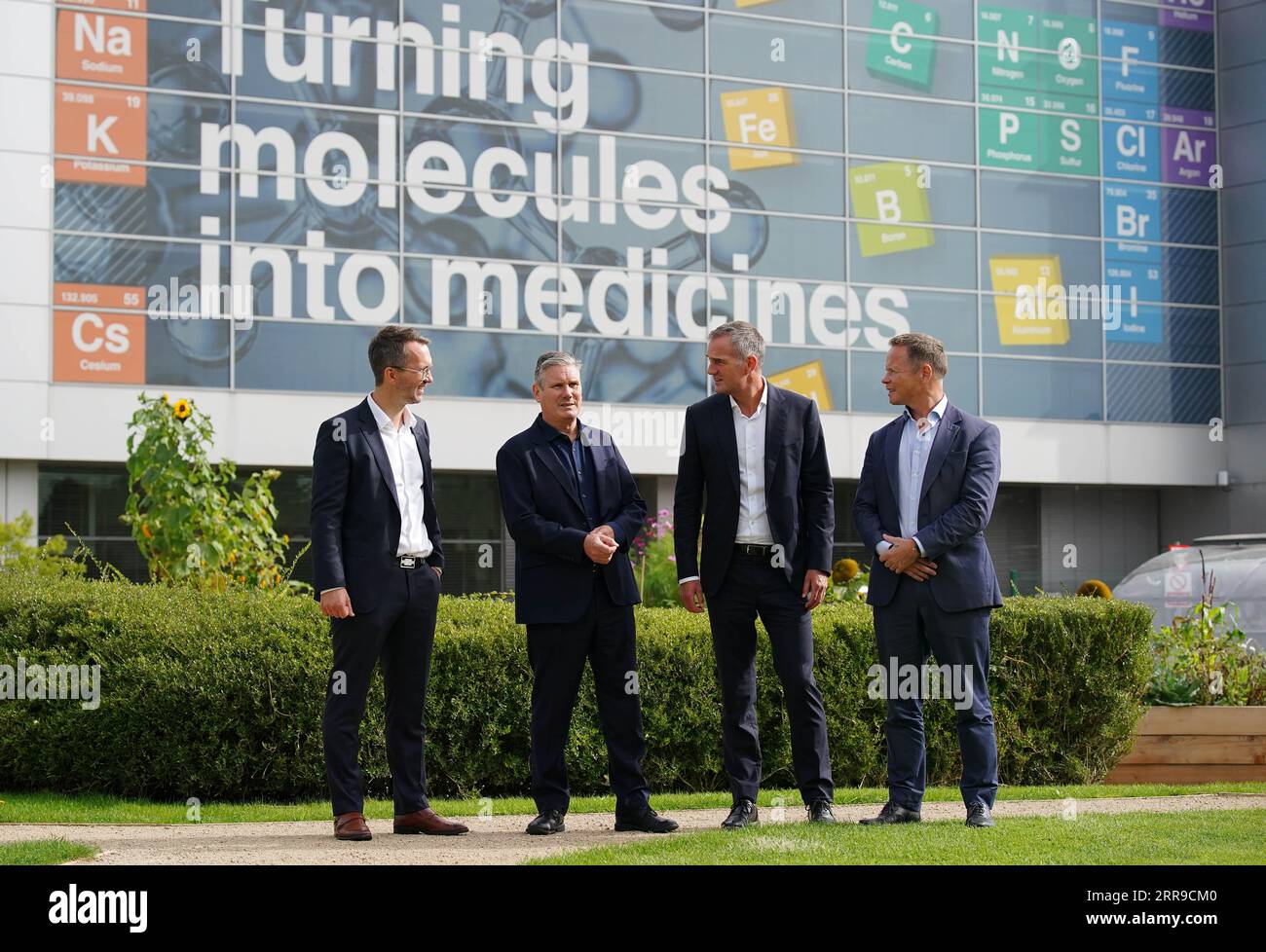 (left to right) Fredrik Asell, Vice President and General Manager, UK ...