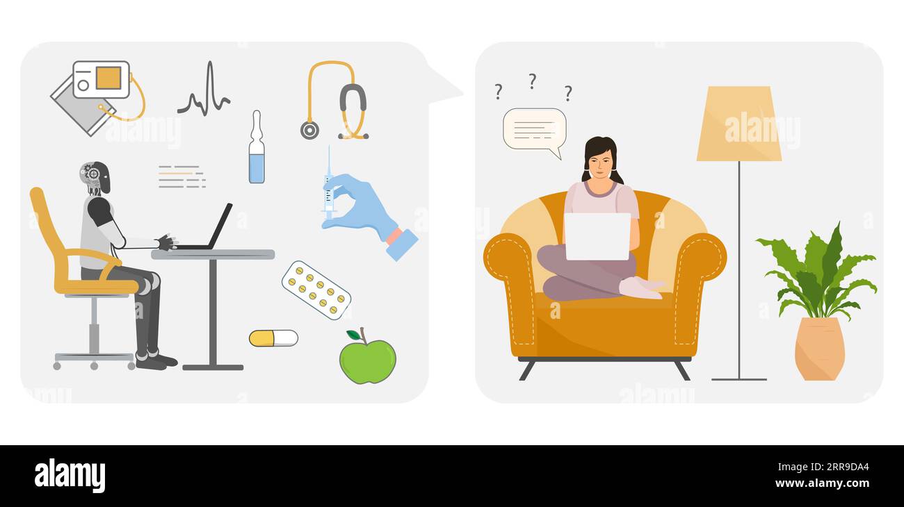 Woman receives test results, treatment appointments from medical robot ...