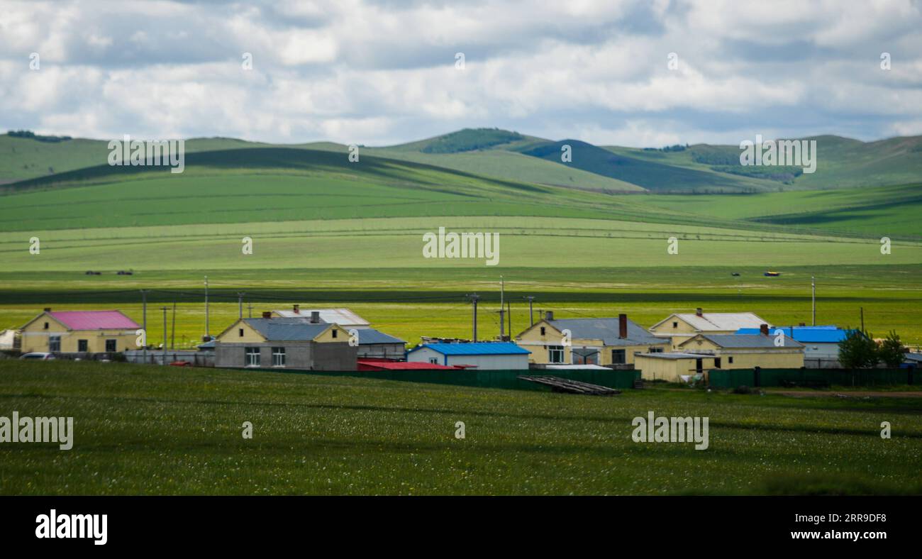 210611 -- HULUN BUIR, June 11, 2021 -- Photo taken on June 10, 2021 ...