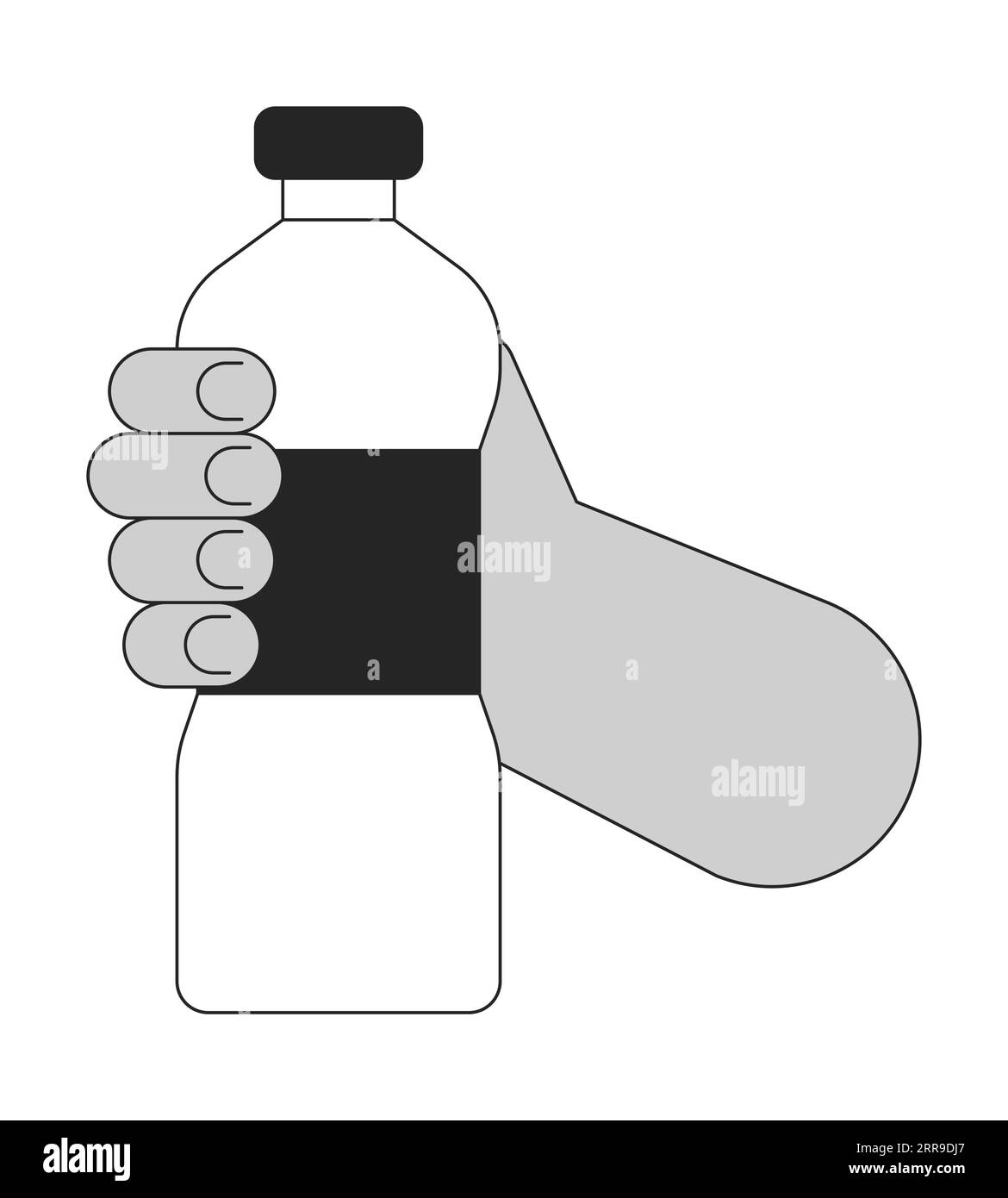 Water donation bw concept vector spot illustration Stock Vector Image ... Water donation bw concept vector spot illustration Stock Vector Image ...