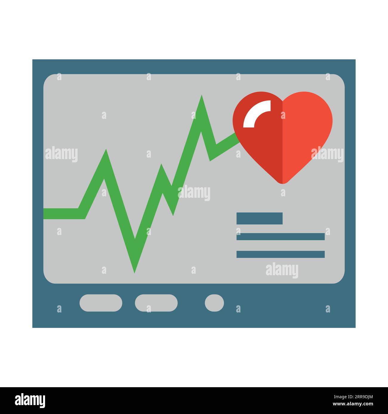 Ecg study Cut Out Stock Images & Pictures - Alamy