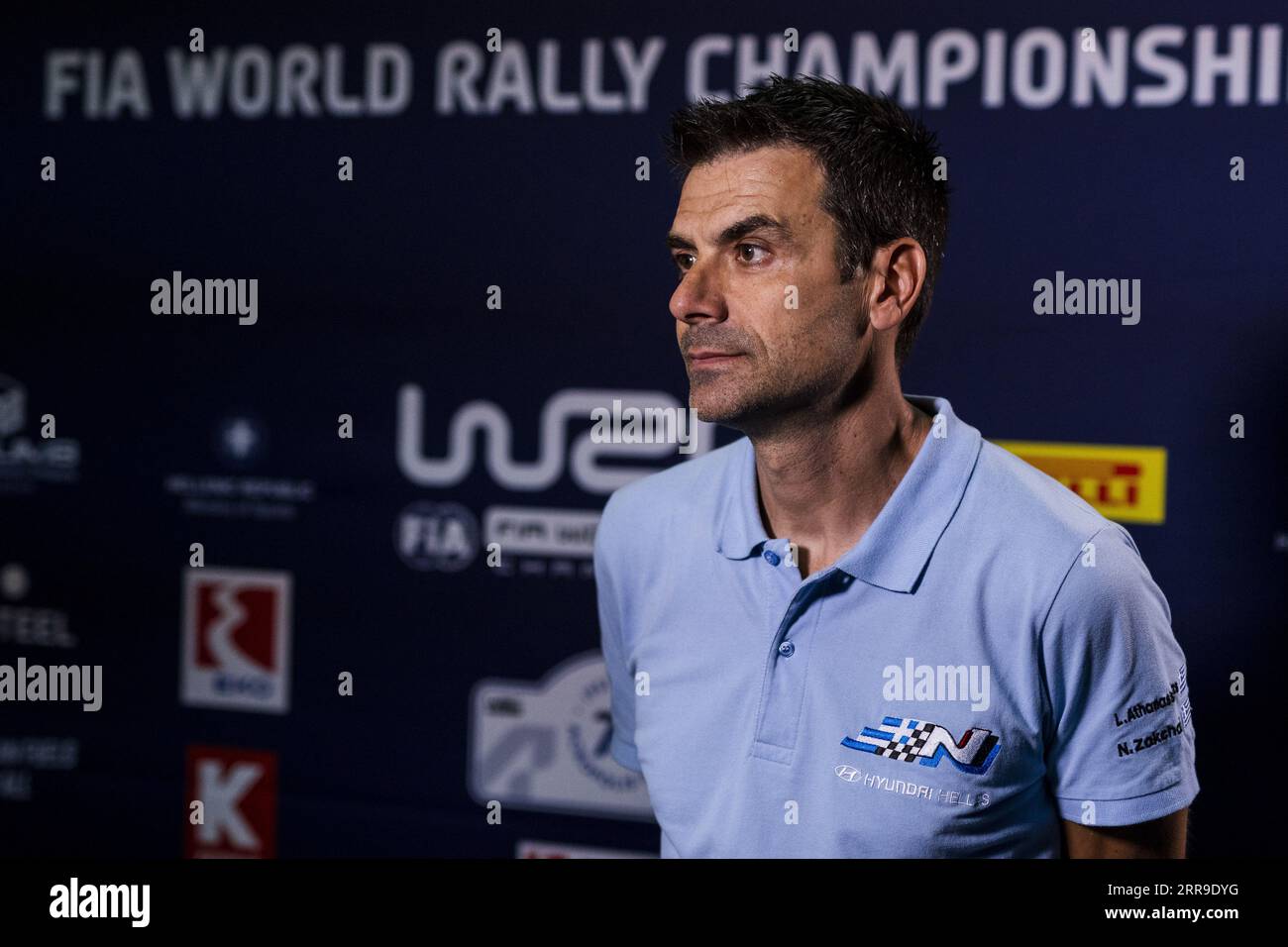 Lambros ATHANASOULAS (GRC), HYUNDAI i20 N, RC2, Rally2, portrait during ...