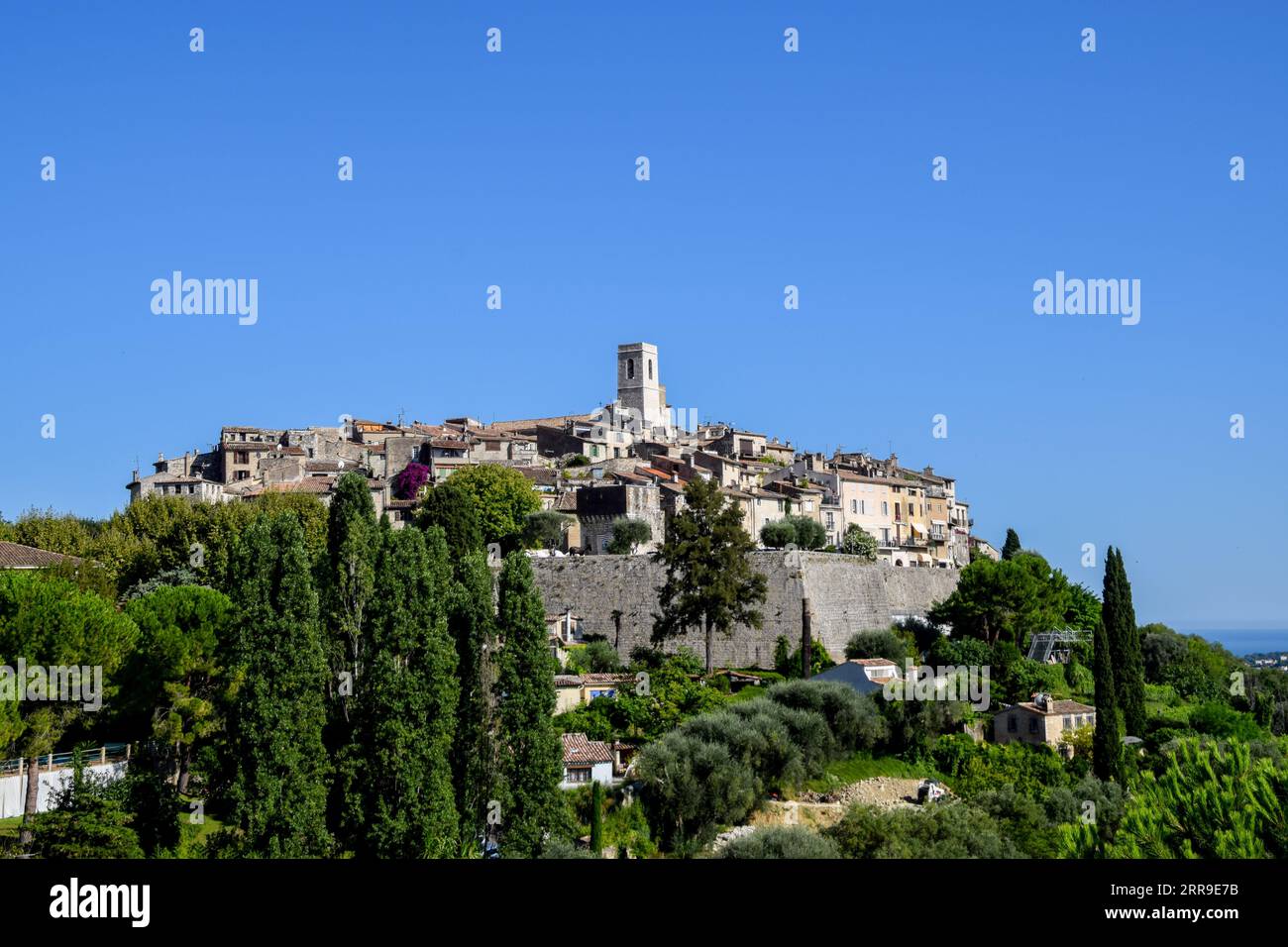 Saint Paul de Vence medieval village, South of France, 2018. Credit ...