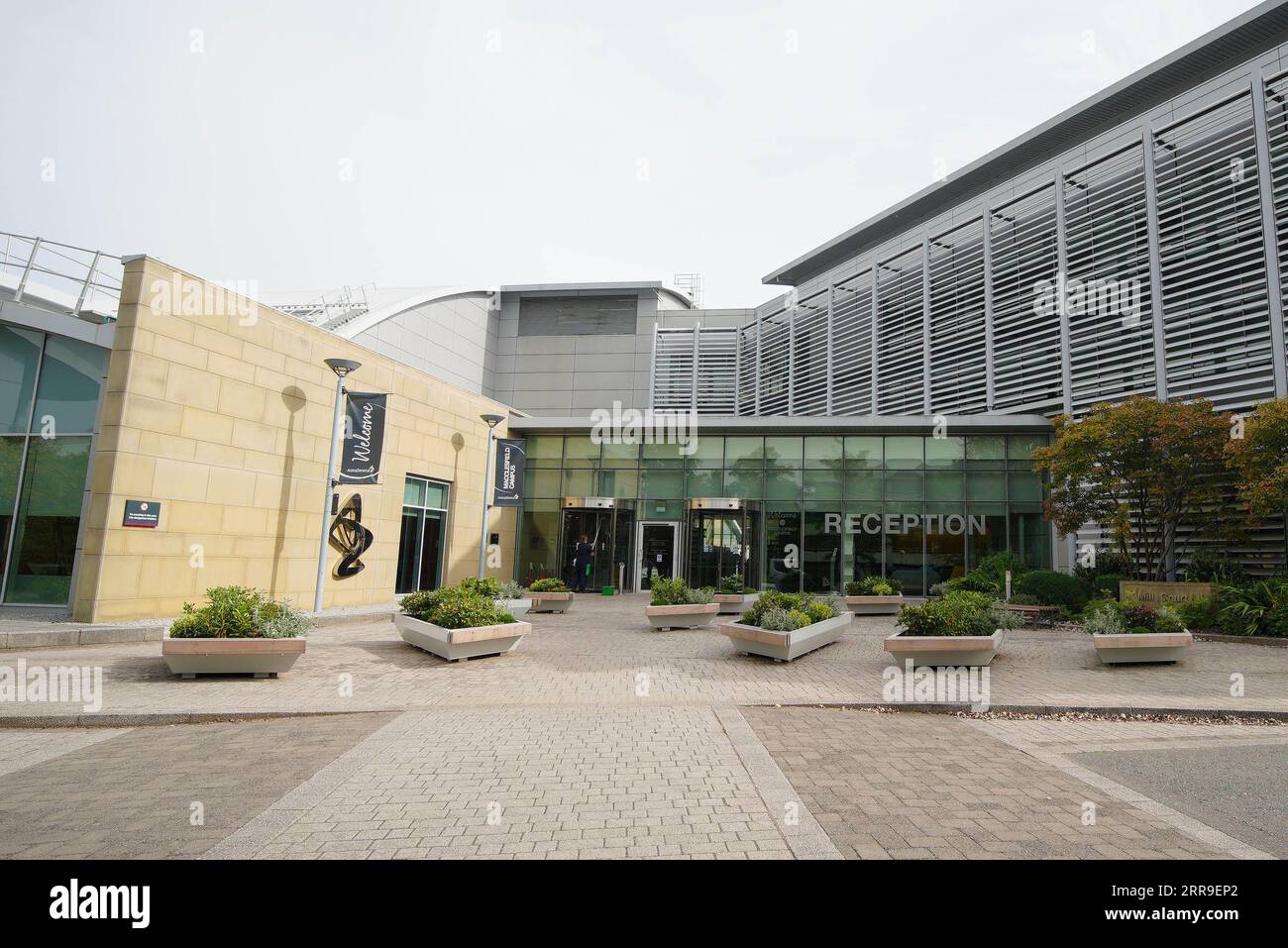 A general view of AstraZeneca's Macclesfield campus in Cheshire ...