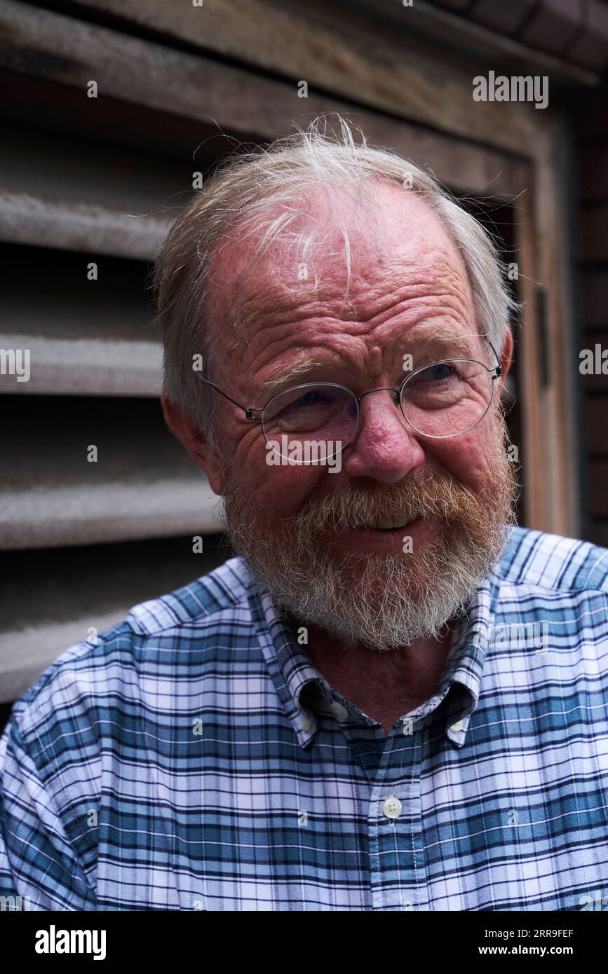 Author and Journalist Bill Bryson photographed in London in 2019 Stock ...