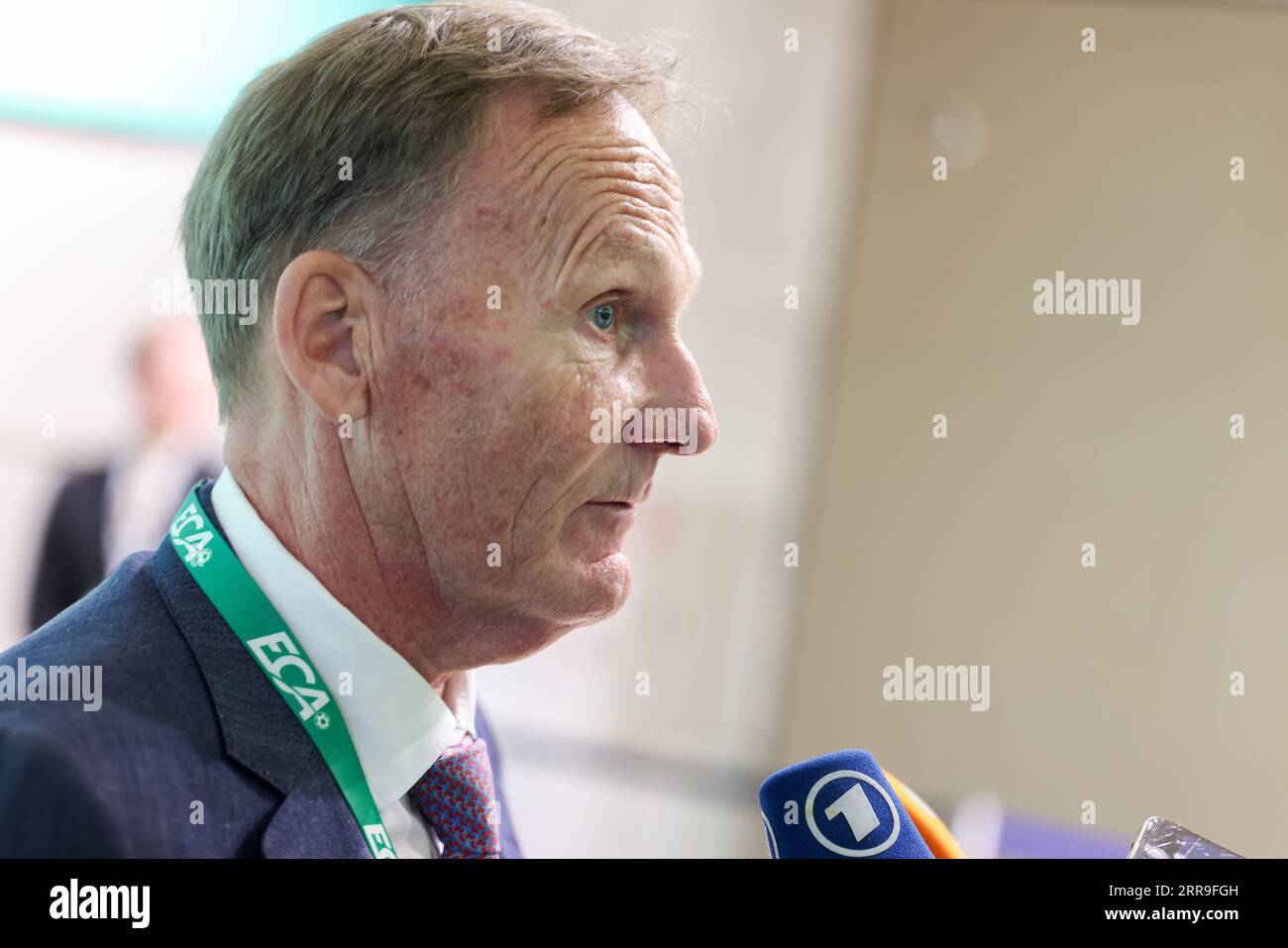 Berlin, Germany. 07th Sep, 2023. Soccer: European Club Association (ECA ...