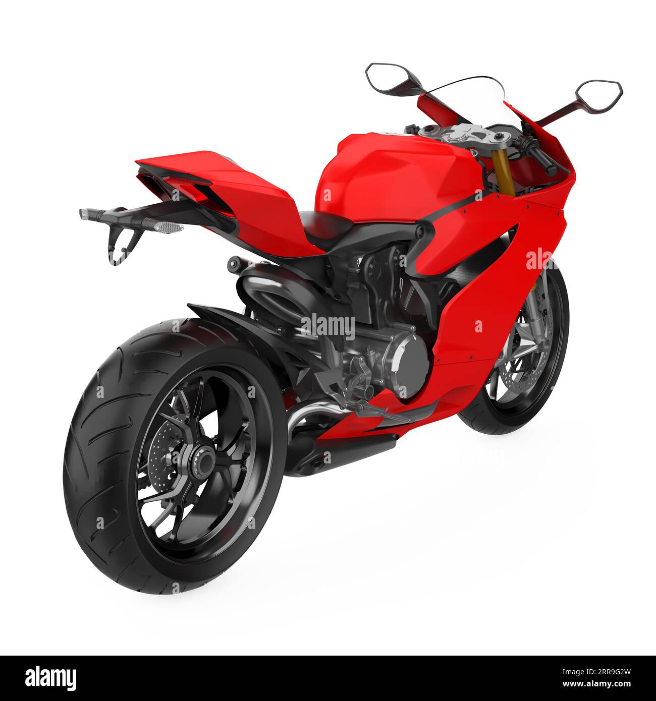 Sport Motorcycle Isolated Stock Photo - Alamy