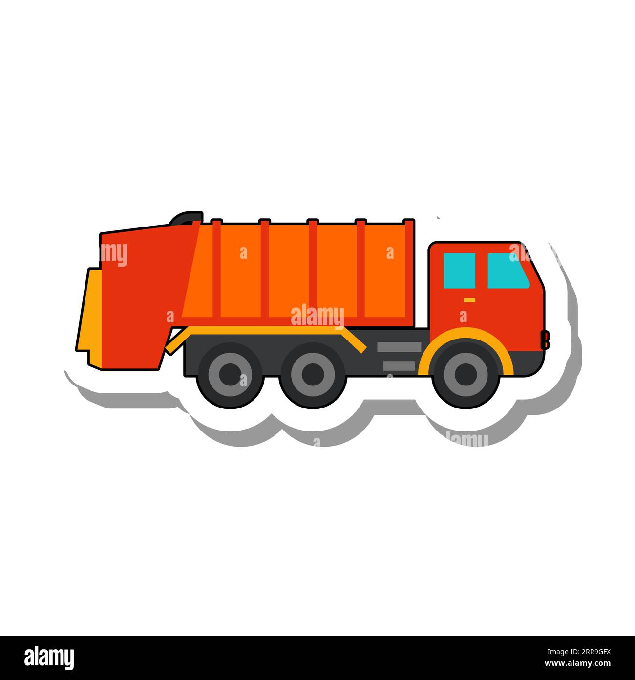 Garbage city Cut Out Stock Images & Pictures - Alamy