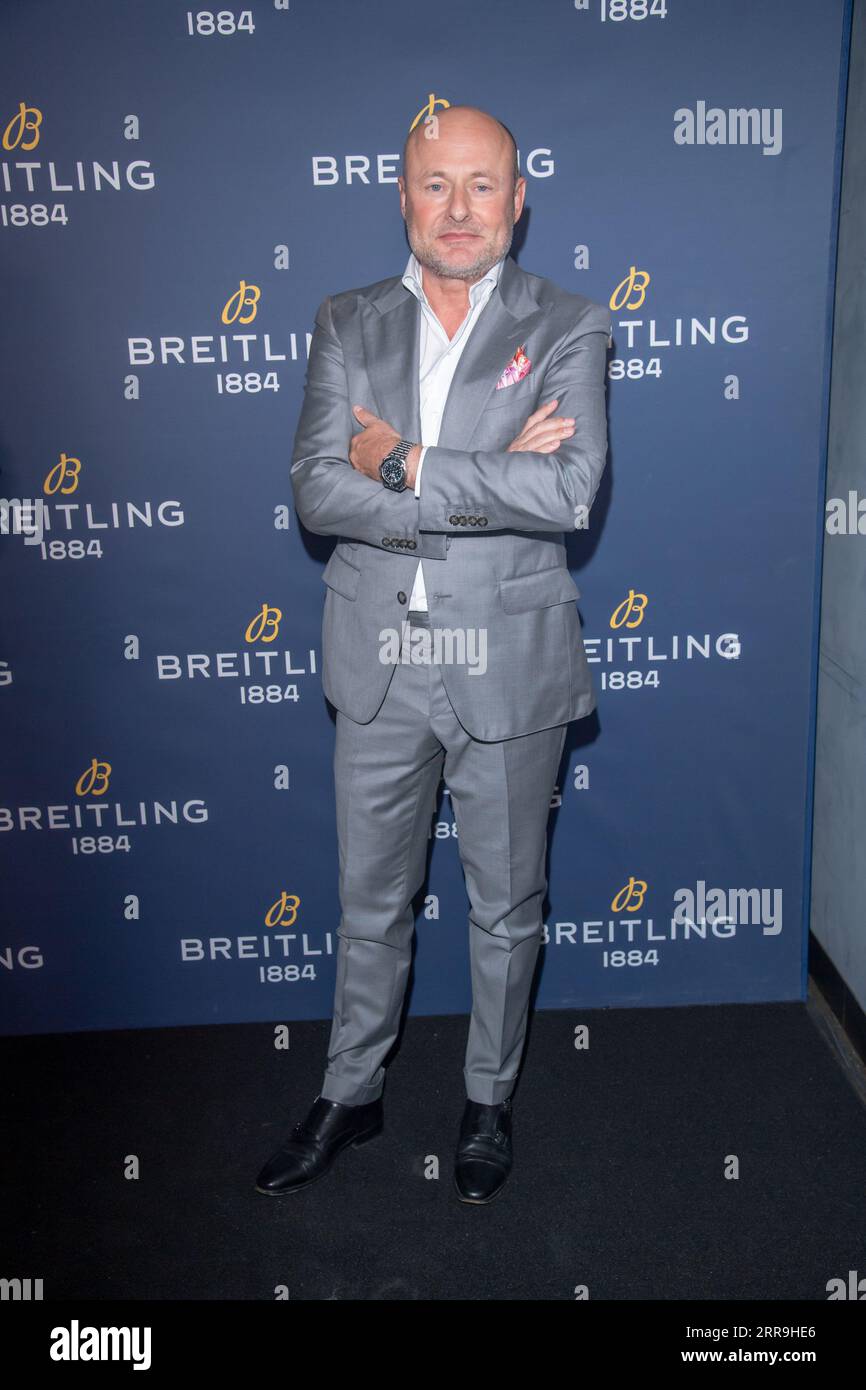 New York, United States. 06th Sep, 2023. CEO of Breitling SA, Georges ...