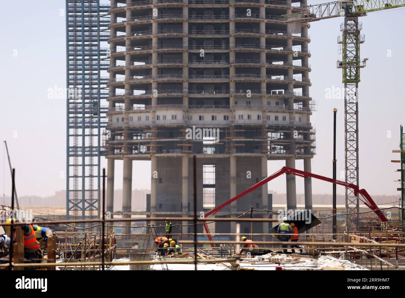 210617 -- NEW ADMINISTRATIVE CAPITAL EGYPT, June 17, 2021 -- People ...